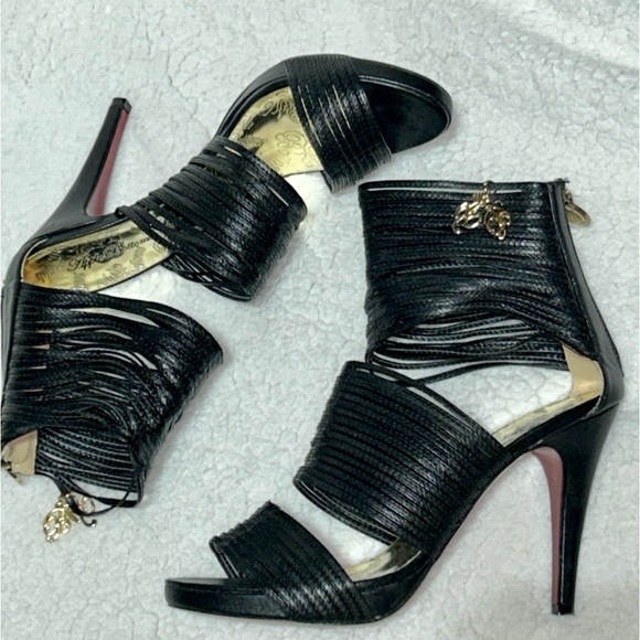 Apple Bottoms | Shoes | Apple Bottoms Strappy Heel Open Toe Sandals ...